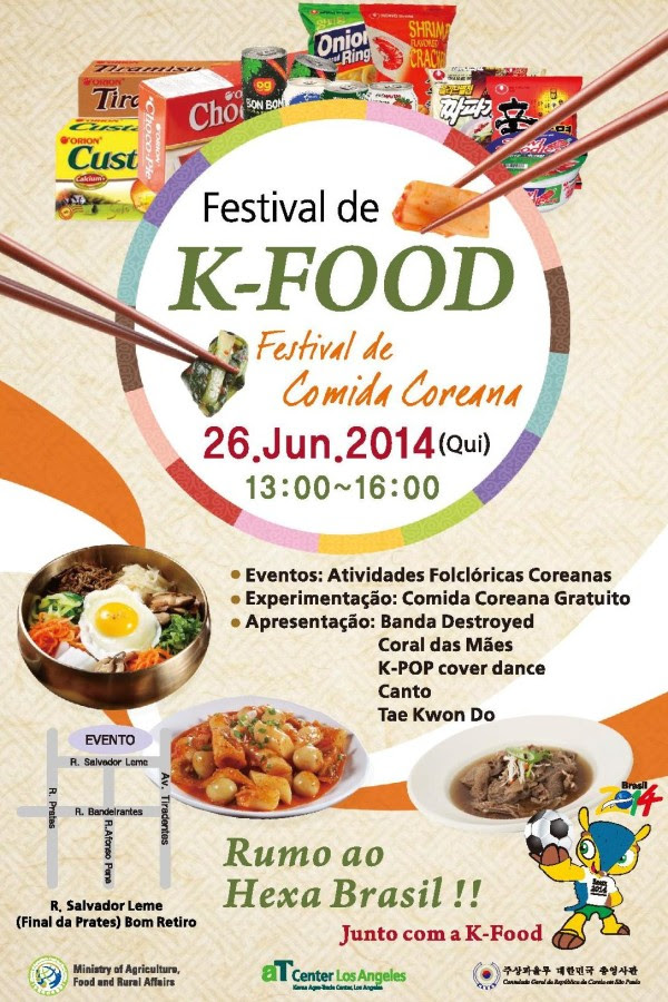 Festival de Comida Coreana - Hashitag