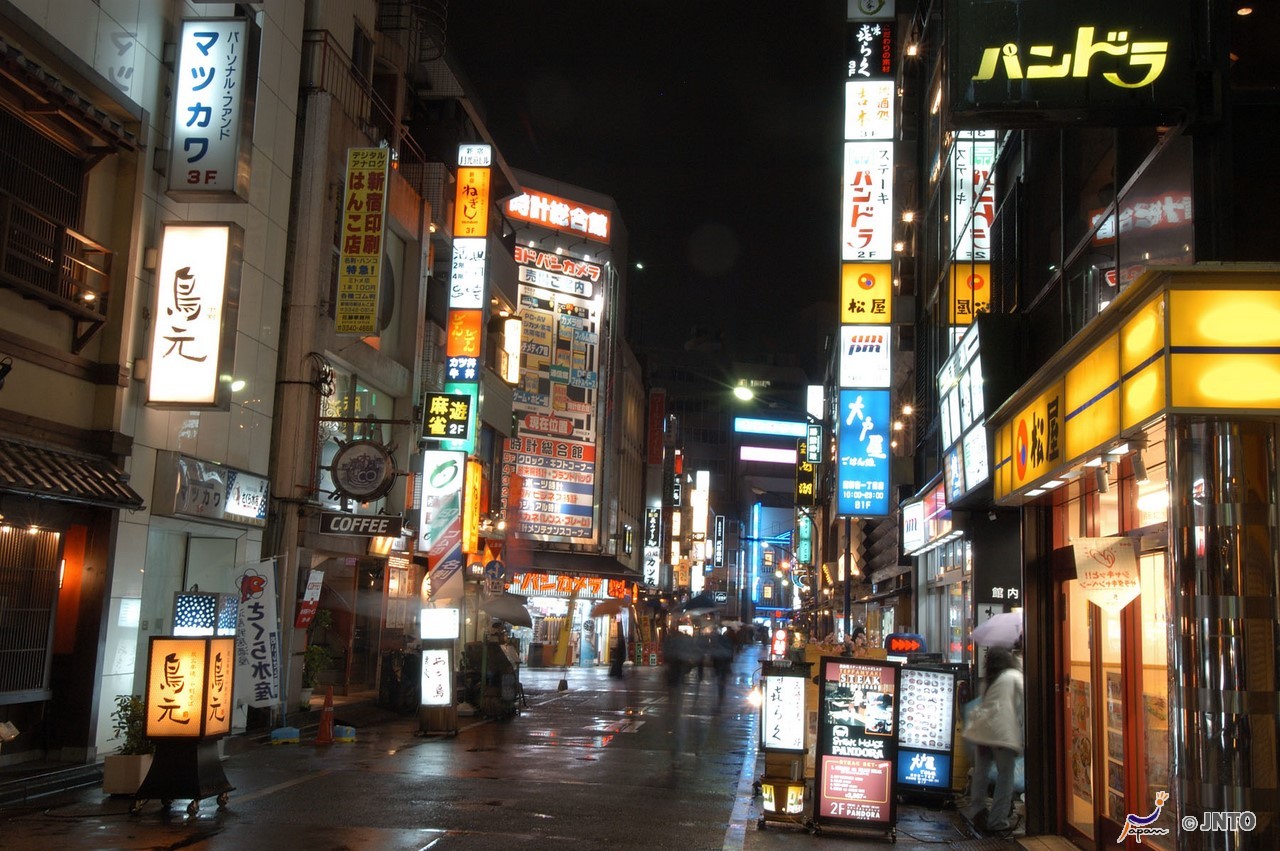 Curtindo a noite em Tóquio - Made in Japan